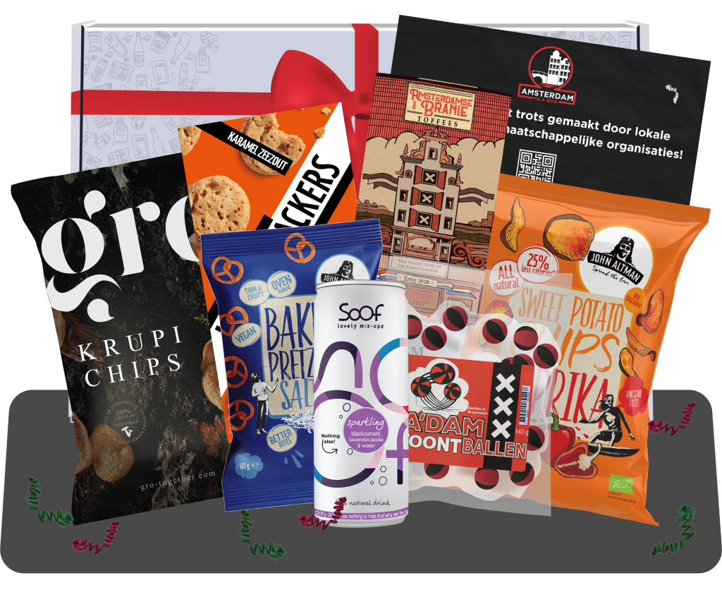 Amsterdam 1275 pakket | Amsterdamse lekkernijen (geen min. afname)